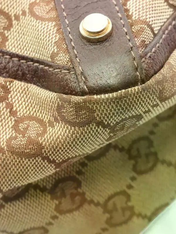 Gucci 2000s Abby Gg Canvas Tote Bag