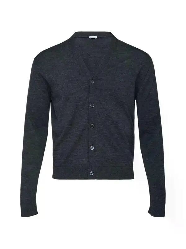 JIL SANDER V-neck Long-sleeve Cardigan