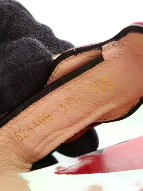 Gucci 2020s Double G Wedge Sandals
