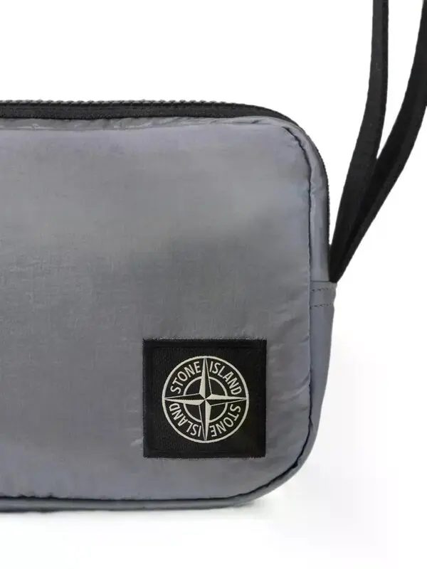 Stone Island Logo-patch Wristlet Clutch Bag