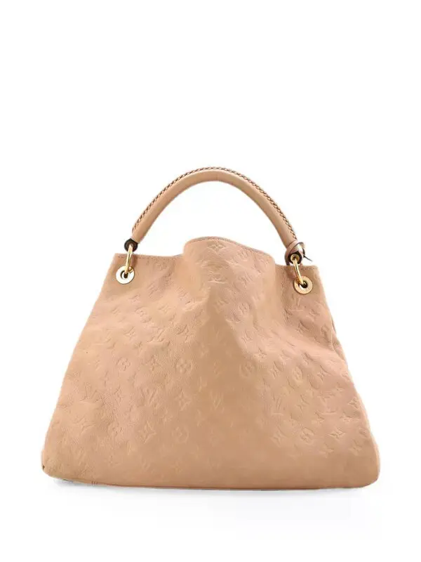 LOUIS VUITTON Artsy Handbag Monogram Empreinte Leather Mm Hobo Bag - Neutrals