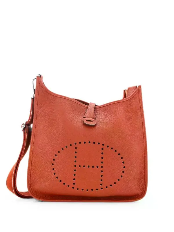 Hermès Evelyne Bag Gen Iii Clemence Pm Crossbody Bag - Brown