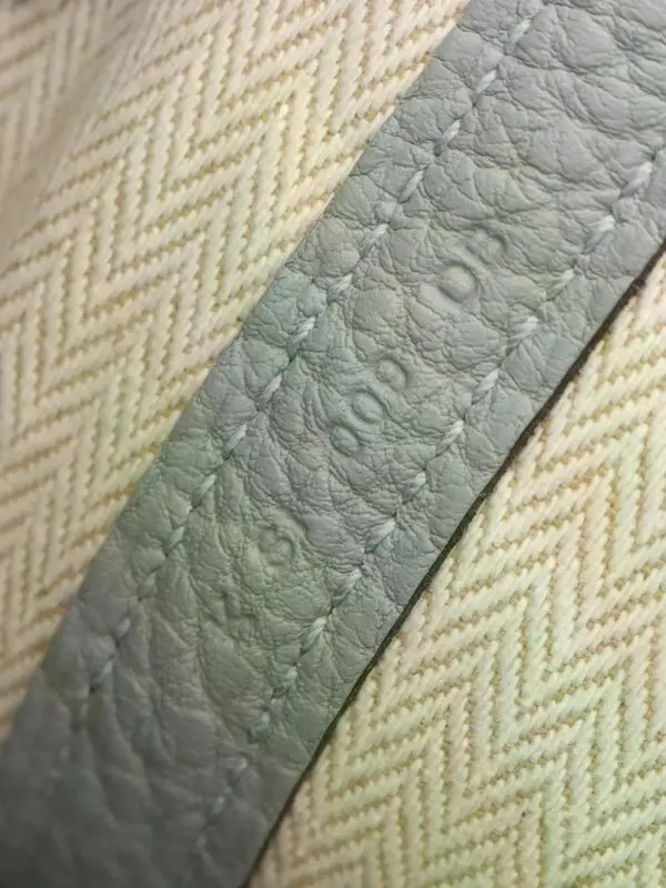 Hermès Tpm Garden Party Negonda Leather Tote Bag - Grey