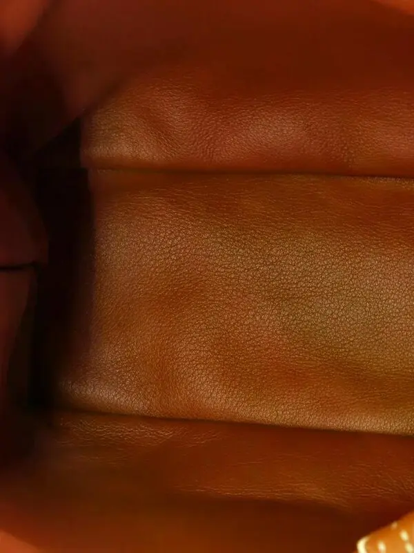 Goyard Anjou Reversible Tote Coated Canvas Mini Satchel - Brown