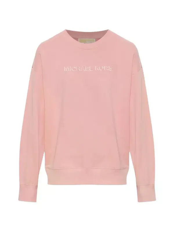 Michael Kors Embroidered Logo Sweatshirt - Pink