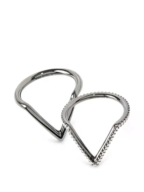 Valentino Garavani Vlogo Ring - Silver