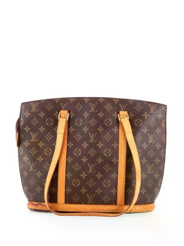 LOUIS VUITTON Babylone Handbag Monogram Canvas Tote Bag - Brown