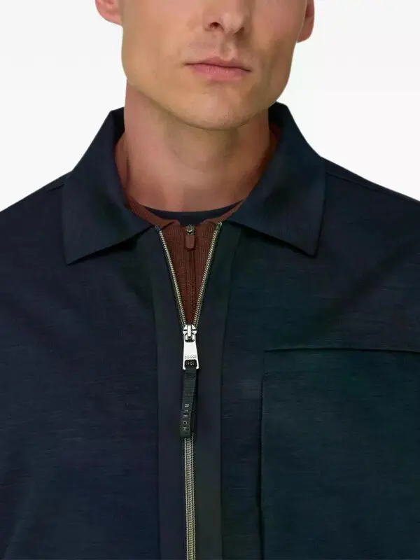 Boggi Milano Shirt Jacket Wooltech