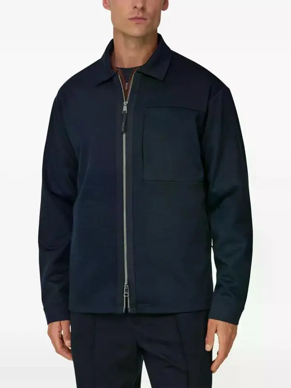 Boggi Milano Shirt Jacket Wooltech