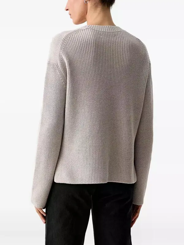 Marc O'polo Ribbed-knit Crew-neck Sweater