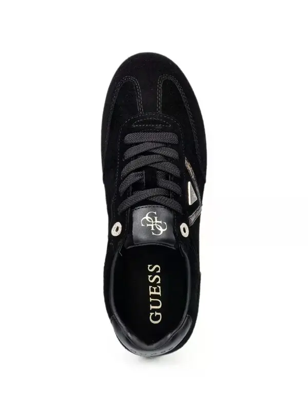 Guess Suede Logo-patch Sneakers