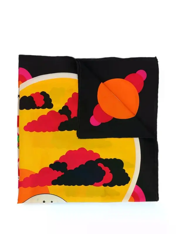 FILING DI DALL'ALBA Graphic-print Scarf