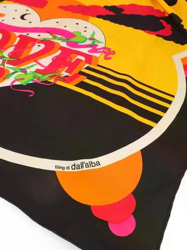FILING DI DALL'ALBA Graphic-print Scarf