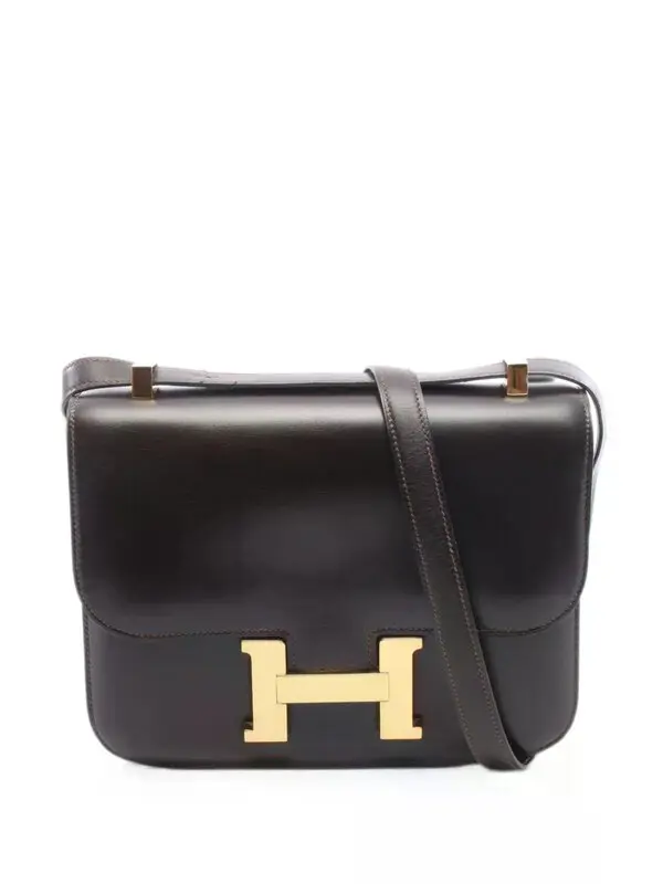 Hermès 2000s Constance 23 Crossbody Bag - Brown