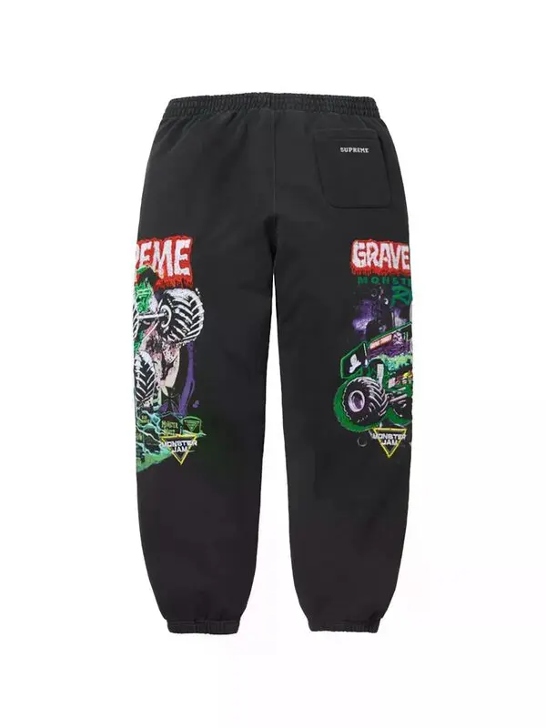 Supreme Grave Digger Track Pants - Grey