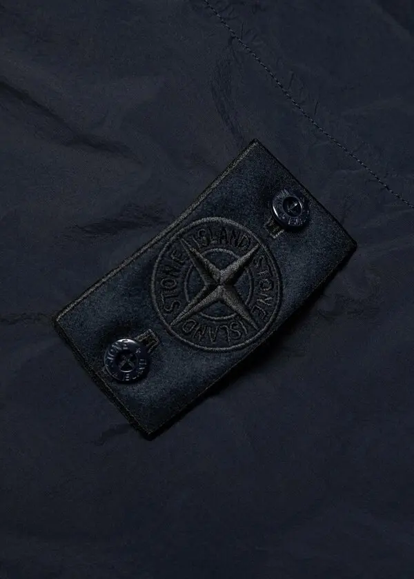 Stone Island Ghost Logo Nylon Overshirt