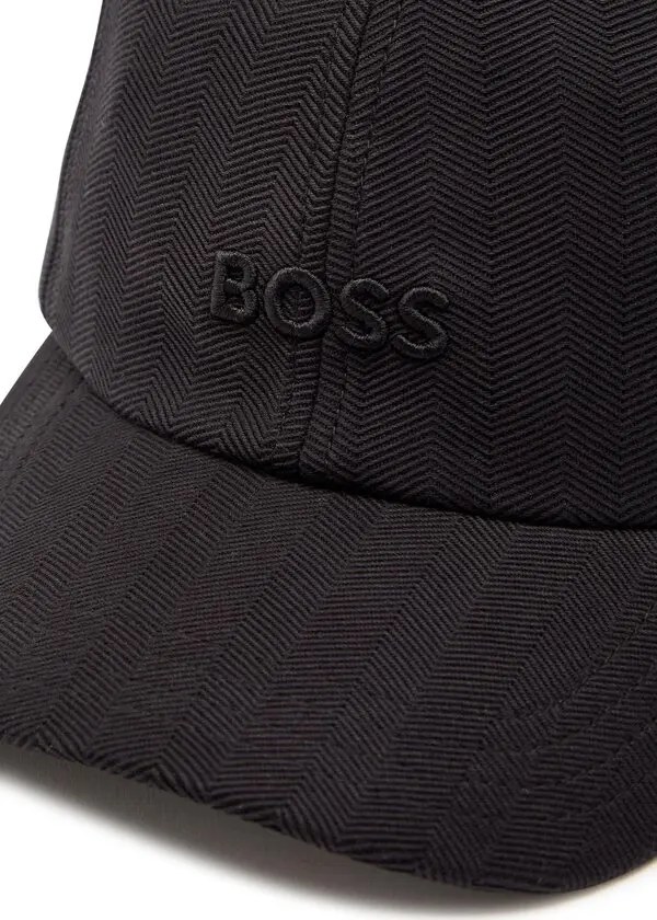 BOSS Zed Herringbone Cotton Cap