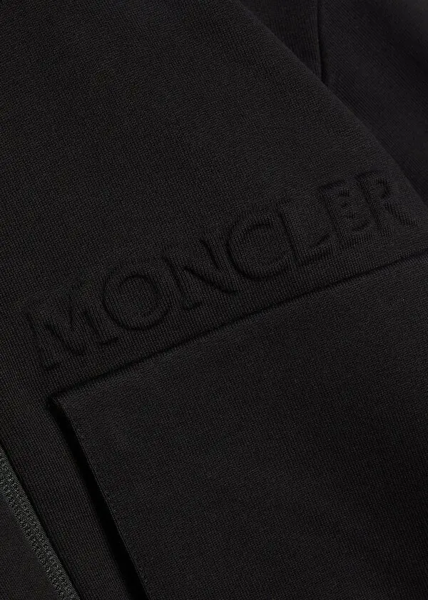 Moncler Embossed-logo Cotton Jacket