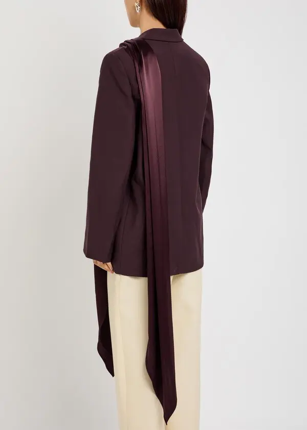 ROKSANDA Isabel Scarf Wool Blazer
