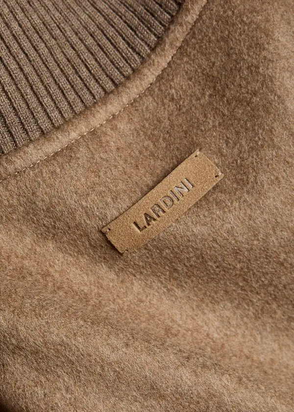 LARDINI Wool Bomber Jacket