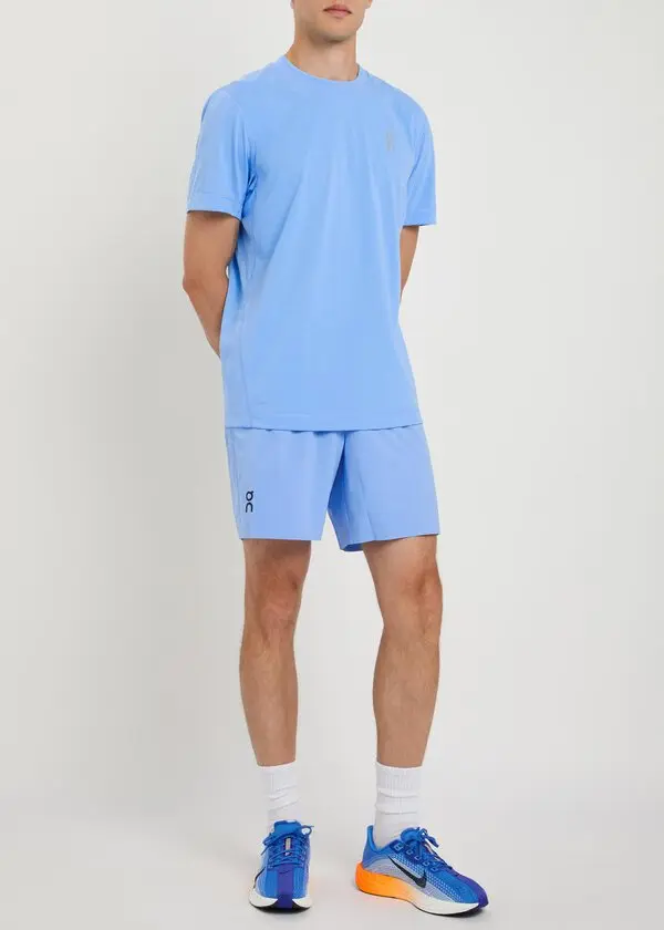 On Focus Logo Shell Shorts