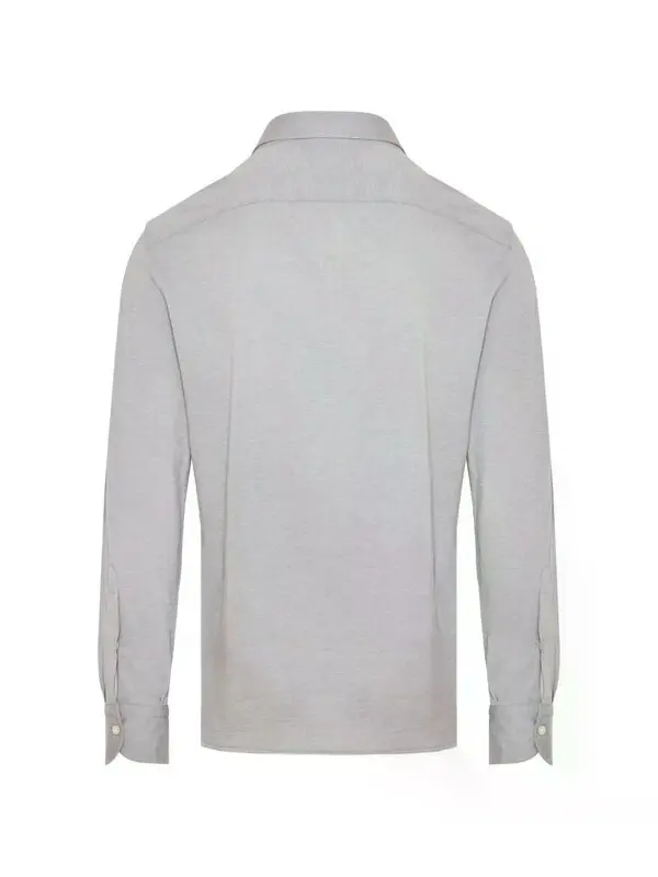 SONRISA Piqué-weave Long-sleeve Shirt