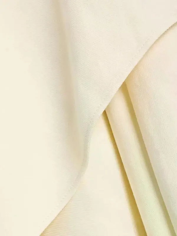 Monique Lhuillier One-shoulder Draped Jumpsuit
