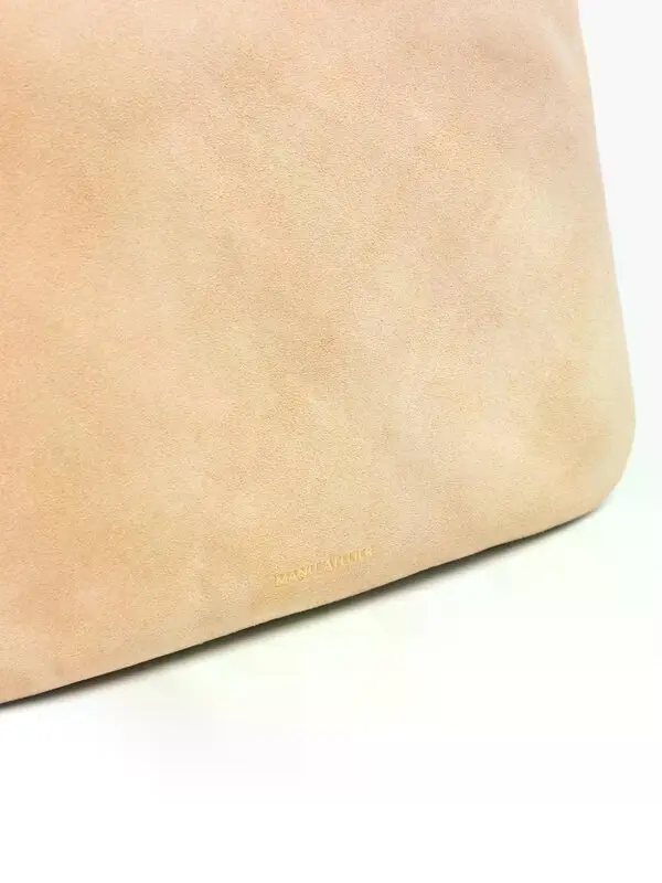 Manu Atelier Suede Shoulder Bag
