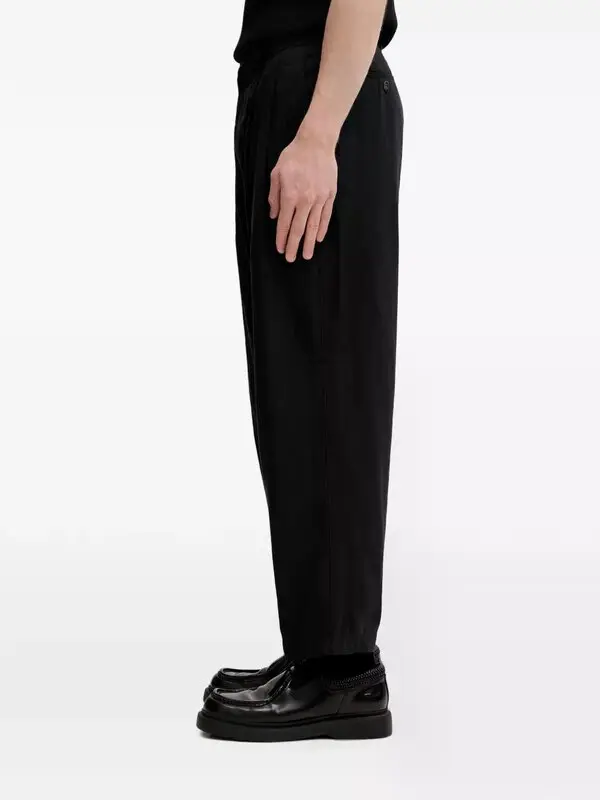 BEAMS Pleated Straight-leg Trousers