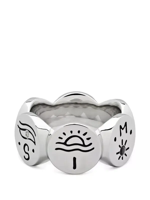 Tom Wood Simple Love Engraved Ring