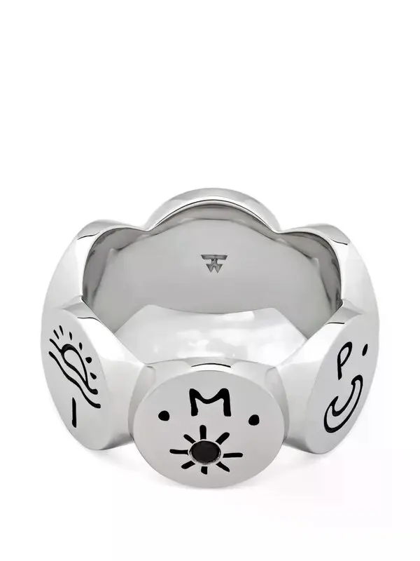 Tom Wood Simple Love Engraved Ring