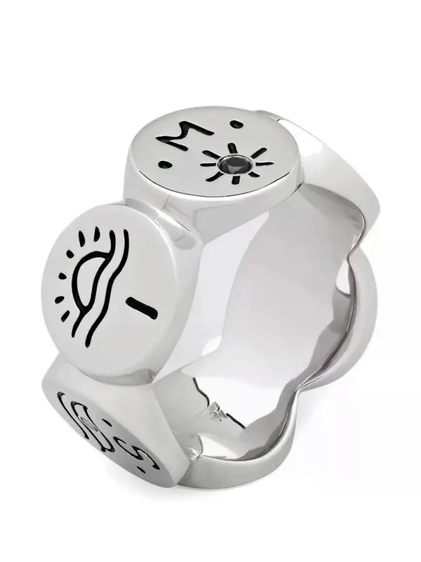 Tom Wood Simple Love Engraved Ring