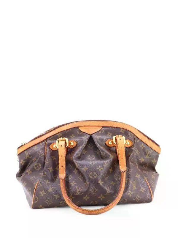 LOUIS VUITTON Tivoli Handbag Monogram Canvas Gm Satchel - Brown
