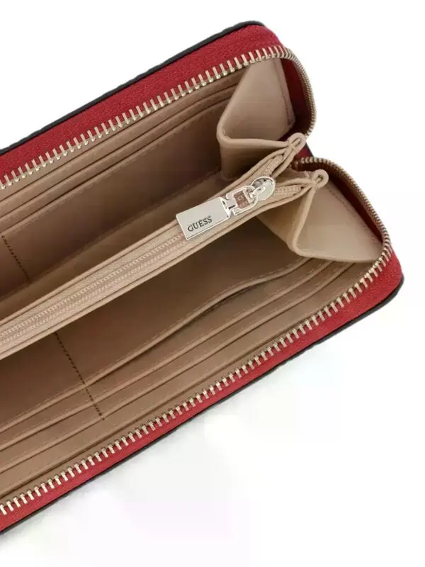 Guess Diana Logo-embossed Wallet
