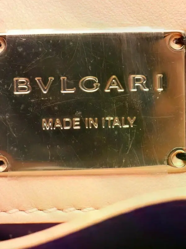 BVLGARI 2010s Serpenti Cabochon Shoulder Bag