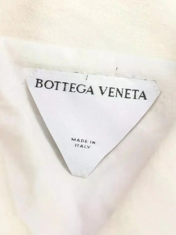 Bottega Veneta 2010s Buttoned-cuff Single-breasted Coat
