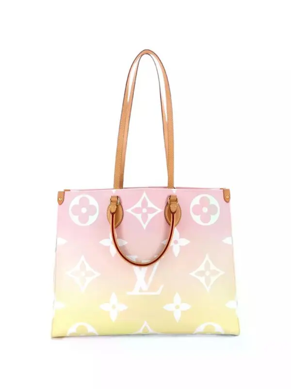 LOUIS VUITTON Onthego The Pool Monogram Giant Gm Tote Bag - Pink