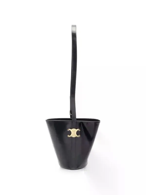 Celine 2010s Triomphe Bucket Bag