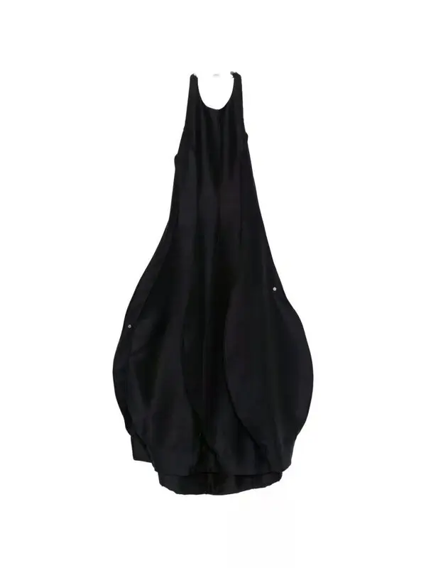 RÓHE Halterneck Balloon Midi Dress - Blue