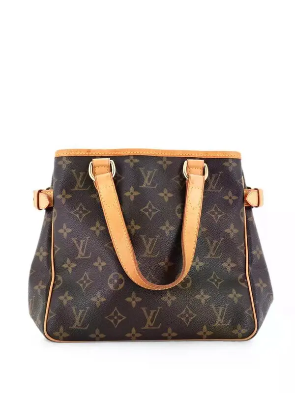 LOUIS VUITTON Batignolles Handbag Monogram Canvas Tote Bag - Brown
