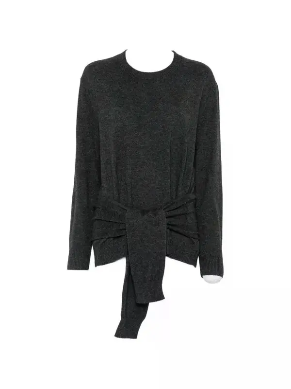ELEH Layered-detail Sweater - Grey