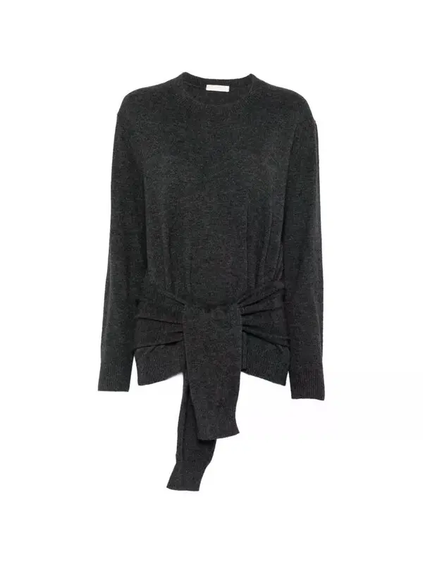 ELEH Layered-detail Sweater - Grey