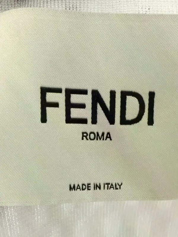 Fendi X Joshua Vides 2010s Illustrated Cardigan