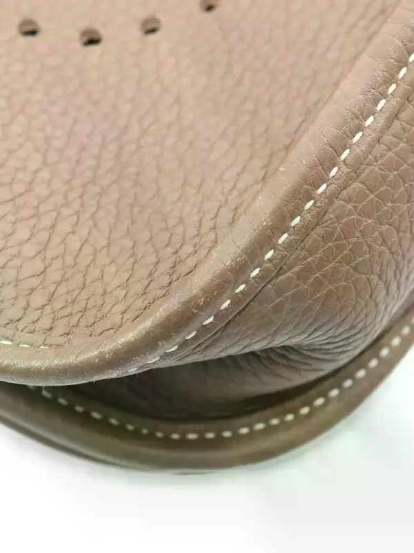 Hermès 2010s Pm Evelyn 3 Troyes Shoulder Bag - Brown