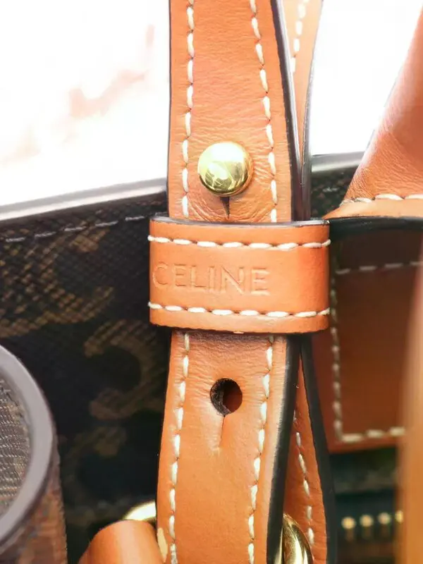 Celine 2010s Triomphe Vertical Tote Bag