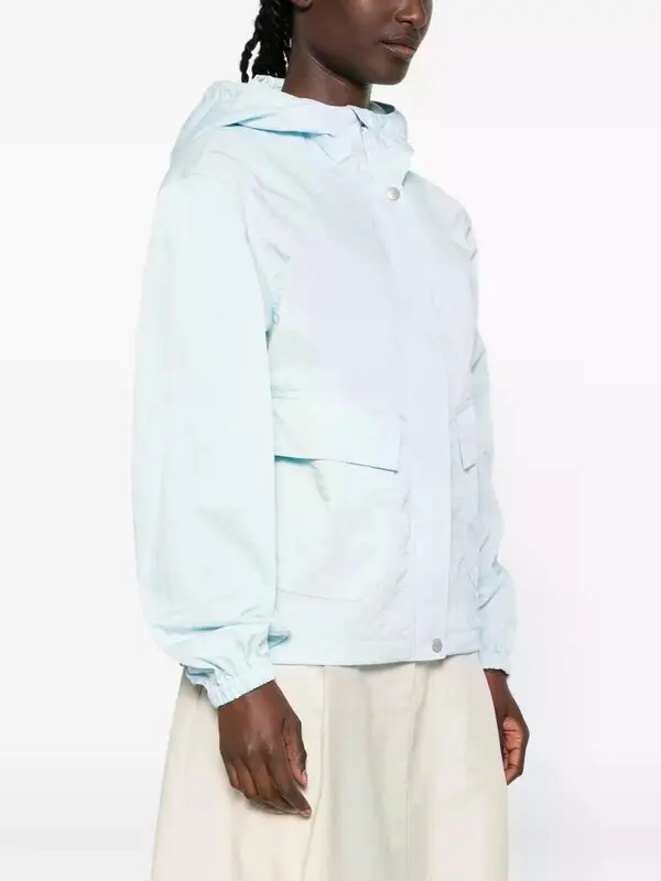 Kenzo Hooded Logo-embroidered Jacket