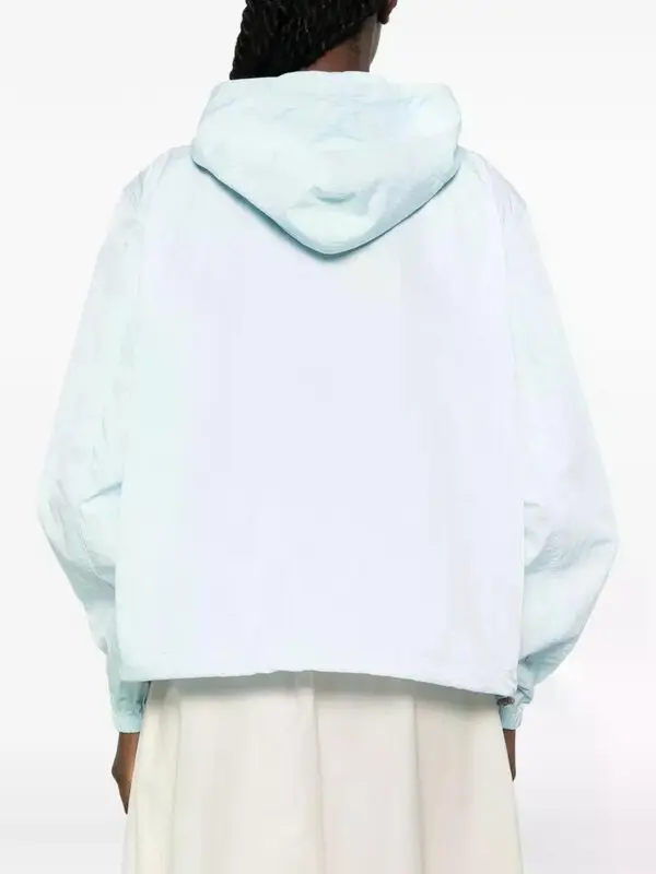Kenzo Hooded Logo-embroidered Jacket