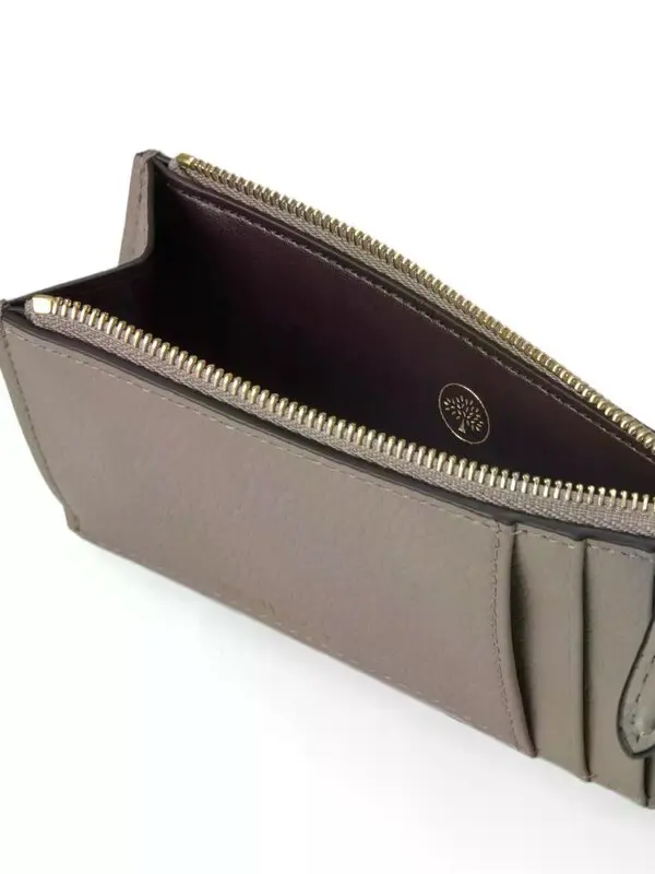 Mulberry Continental Zipped Card Holder - Neutrals