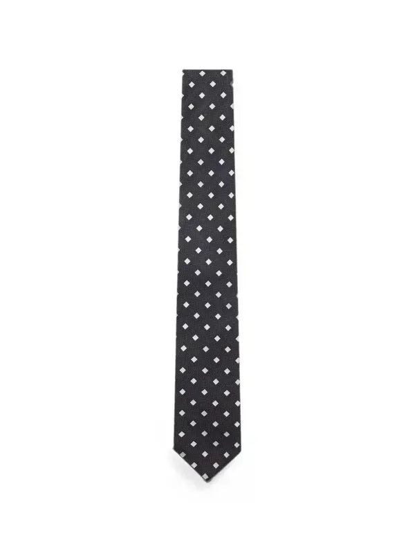 BOSS Geometric-pattern Tie