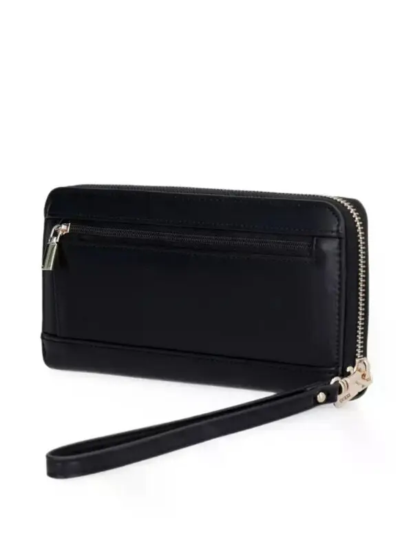 Guess Audrey Logo-detail Wallet - Black